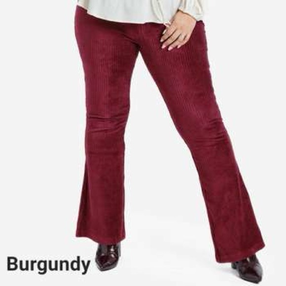 LuLaRoe | Pants & Jumpsuits | Nwt Lularoe Kylie Corduroy Pull On Flare ...